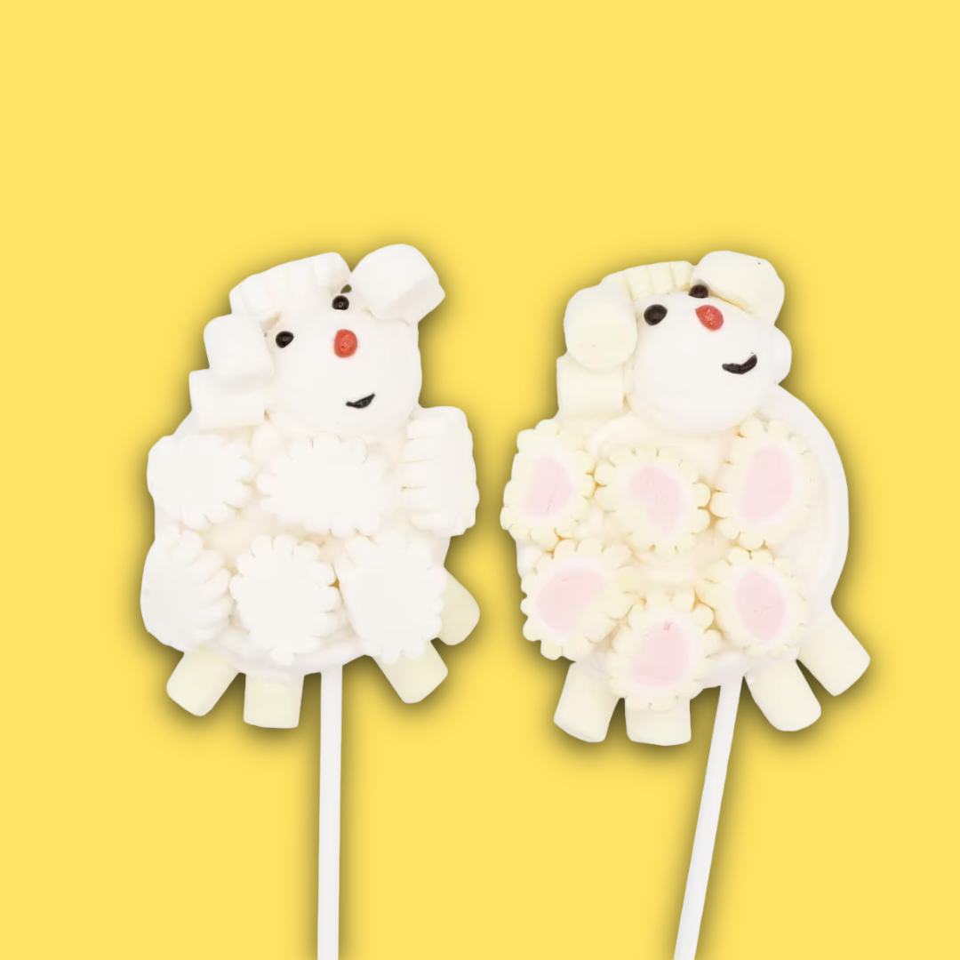 Candy Realms Lucy Lamb Mallow Lolly 35g | Easter Sweets Gift | Mr Simms ...