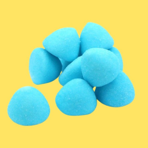 Blue Marshmallow Paint Balls | Mr Simms Sweet Shop