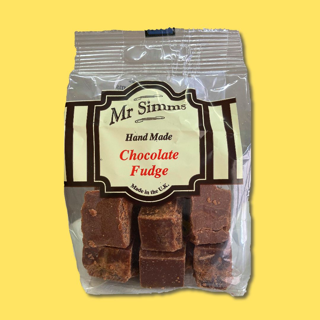Choc Flav Fudge Bag 150g* | Mr Simms Sweet Shop