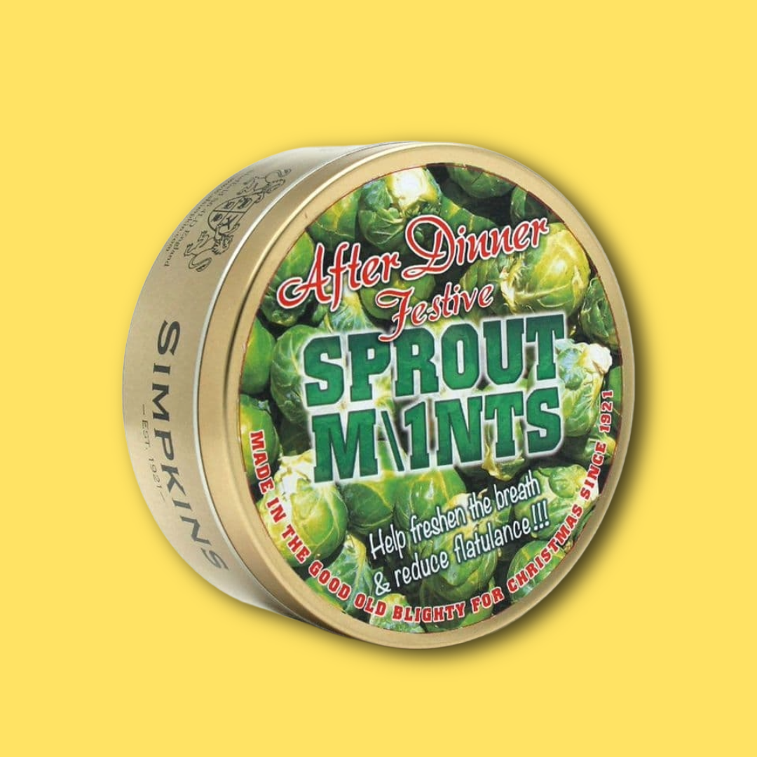 Simpkins After Dinner Sprout Mints 175g | HF/ Bonbons | Mr Simms Sweet Shop