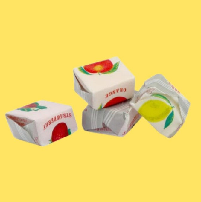 Fruit Flavour Caramels | Mr Simms Sweet Shop
