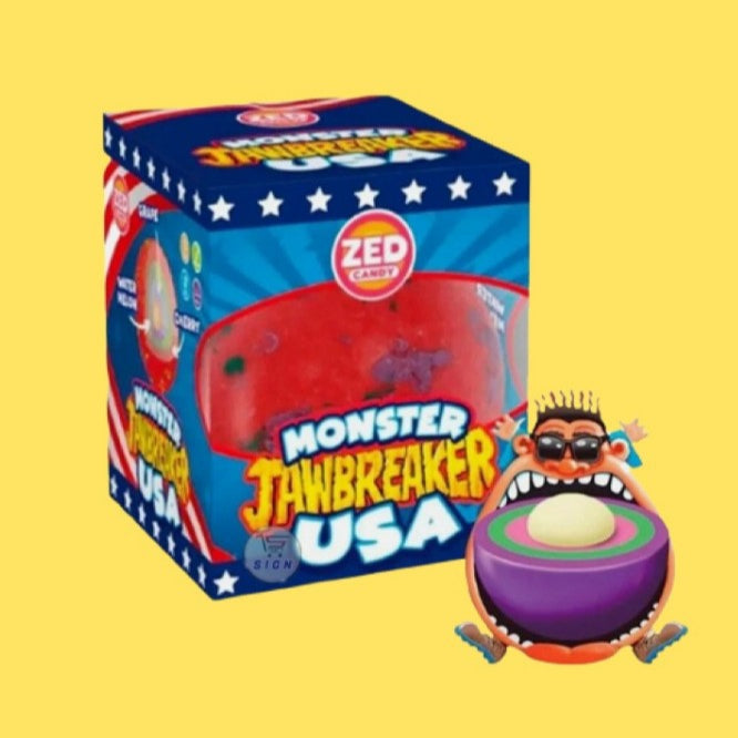 Zed Monster Jawbreaker in a Box 310g | Mr Simms Sweet Shop