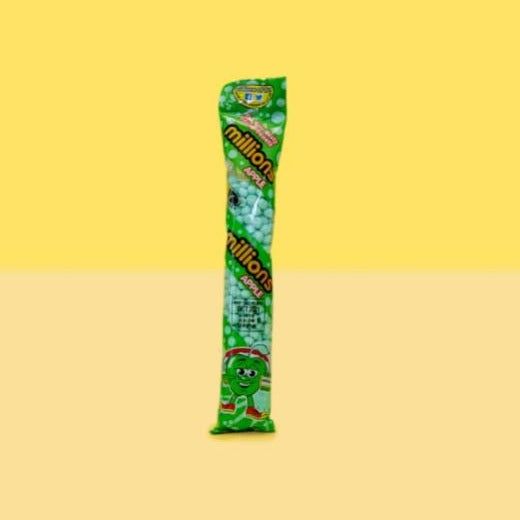 Millions Apple Tube 55g | Mr Simms Sweet Shop